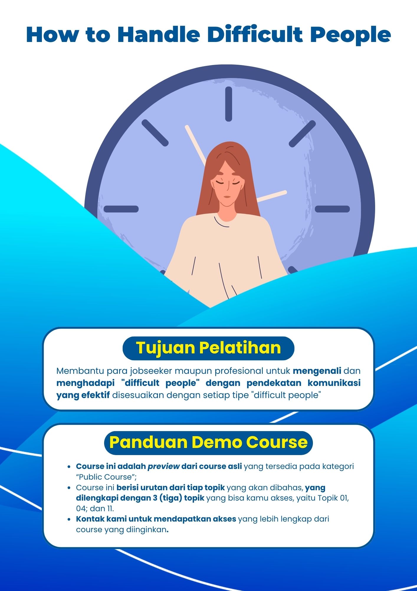 Course: (DEMO COURSE) How to Handle Difficult People | FirstClass