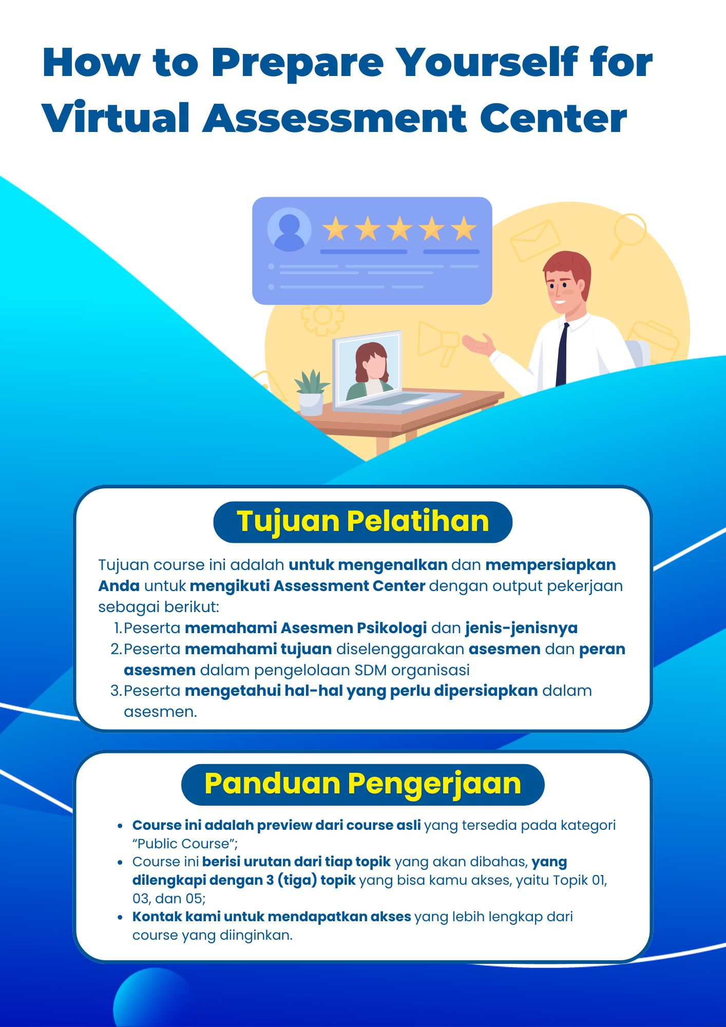 Course: (DEMO COURSE) How to Prepare Yourself for Virtual Assessment ...