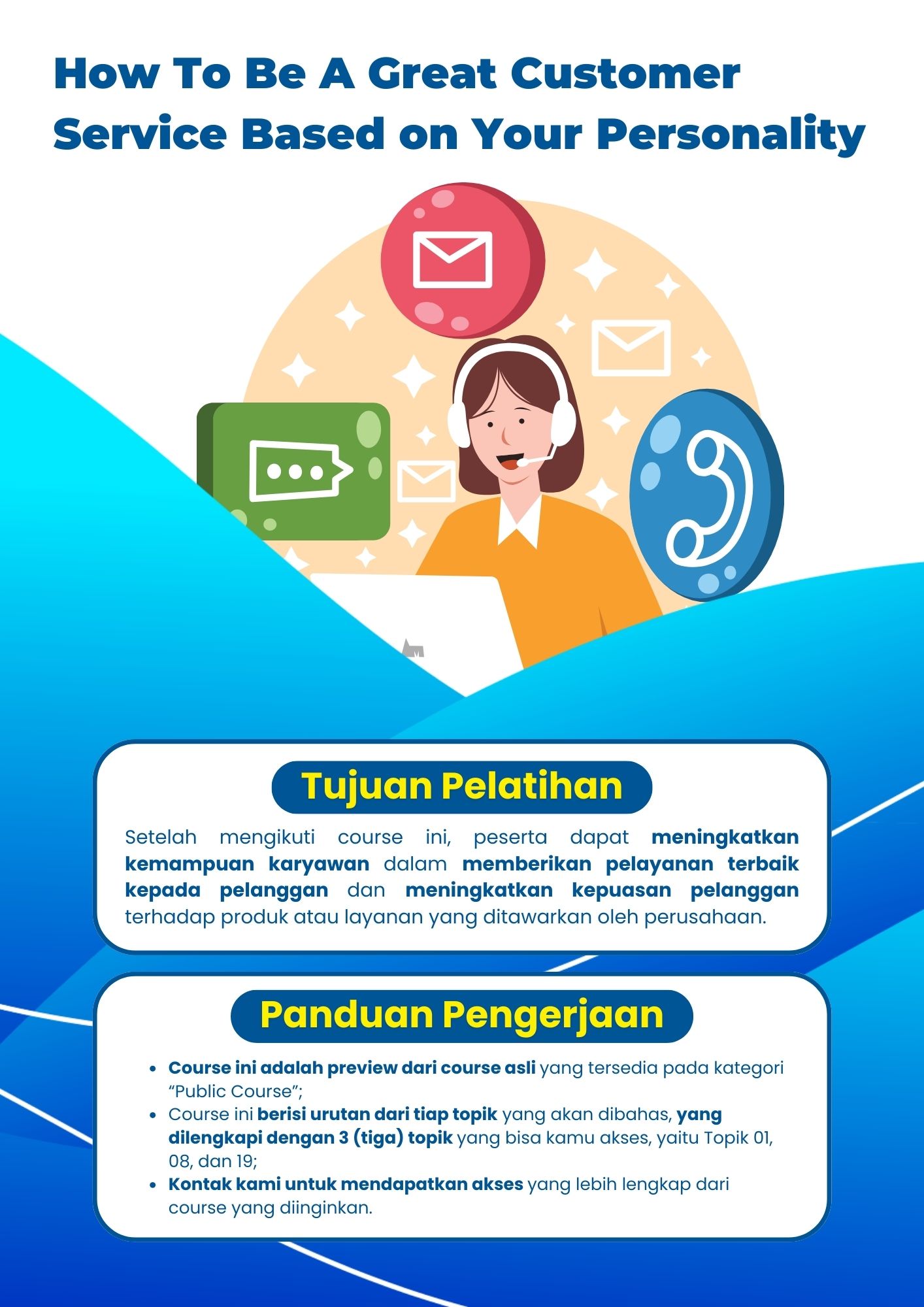 Course: (DEMO COURSE) How To Be A Great Customer Service Based on Your ...